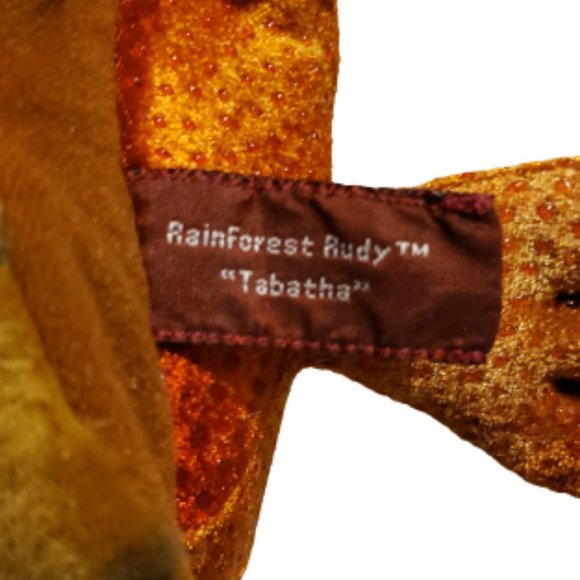 Rainforest Rudy | Toys | Vintage Rainforest Rudy Tabatha Turtle Plush ...